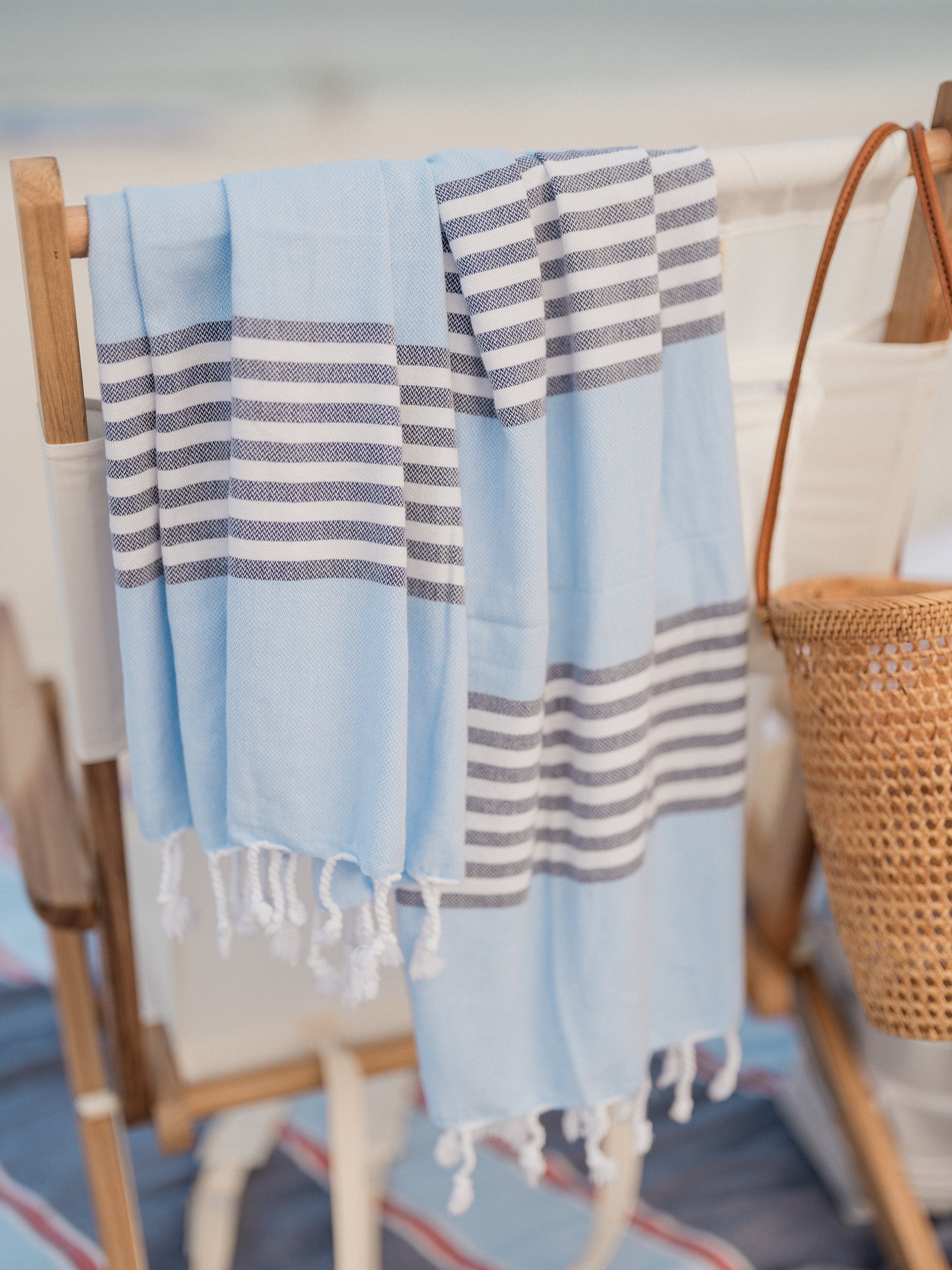 Turkish Beach Towels | Basic Beach Blanket | Designer Turkish Towels